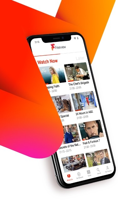 Mobile app | Freeview